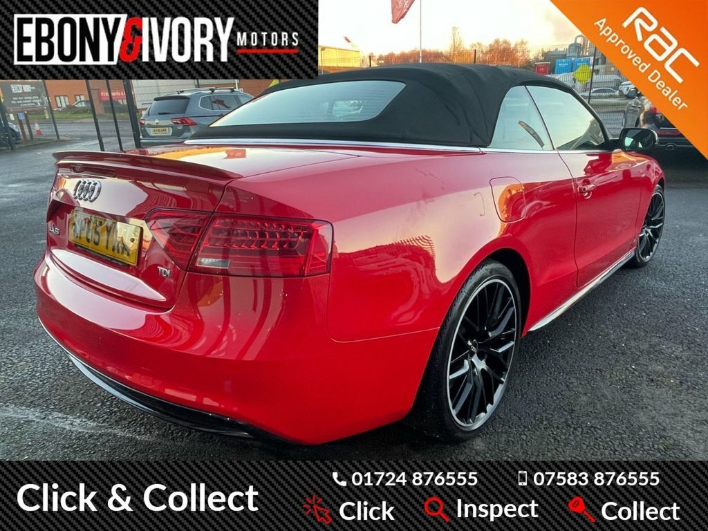 Used 2015 Audi A5 2.0 TDI BLACK EDITION QUATTRO EURO 5 (S/S) on Finance ...