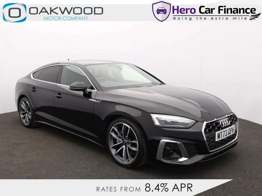 Used 2023 Audi A5 MD73ZRO A5 S Line 40 TFSI MHEV Semi-Auto on Finance in Cambridge £748 per ...