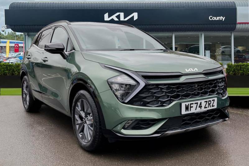 Used 2024 Kia Sportage KV74UKE 1.6T GDi 207 HEV GT-Line 5dr Auto on Finance in Milton Keynes £ ...