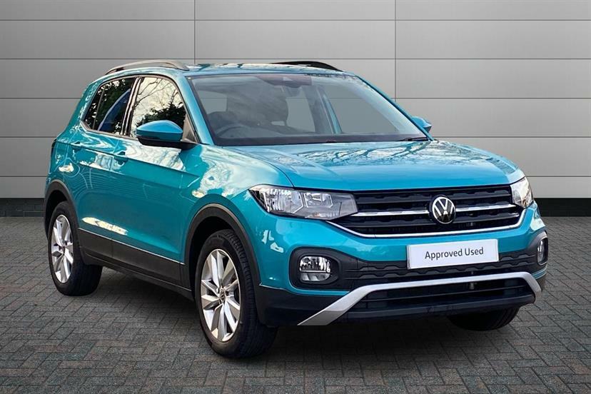 Used 2022 Volkswagen T-Cross YHZ6152 T-Cross 1.0 TSI SE SUV 5dr Petrol ...