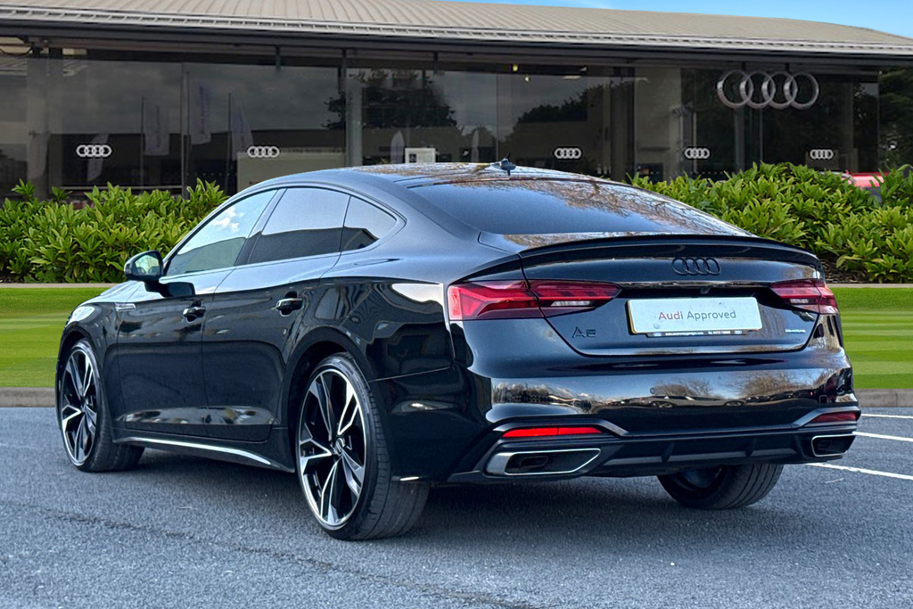 Used 2022 Audi A5 2.0 TFSI 40 Black Edition Sportback 5dr Petrol S T on ...