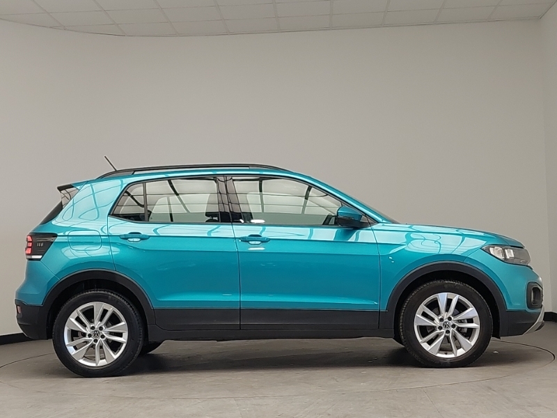 Used 2022 Volkswagen T-Cross BV22OJB 1.0 TSI 110 Black Edition 5dr DSG ...