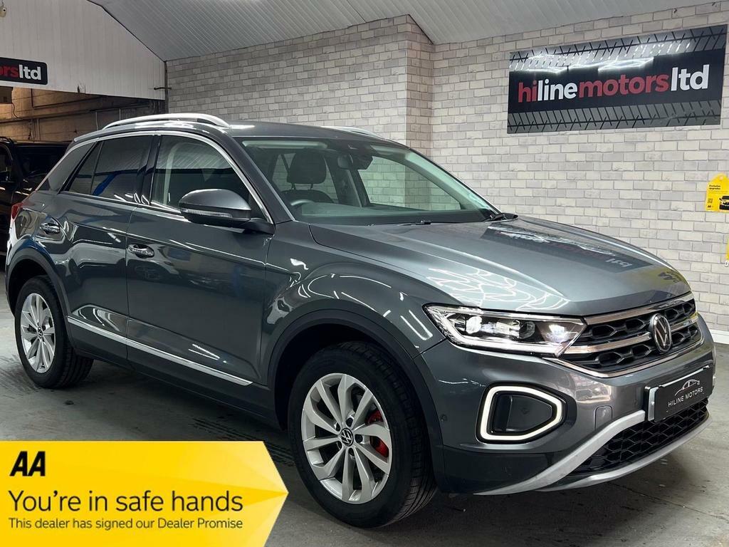 Used 2023 Volkswagen T-Roc YH23RYP 1.5 TSI Style SUV 5dr Petrol DSG ...