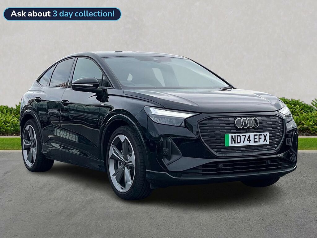 Used 2024 Audi Q4 E Tron KW74GJU 210Kw 45 82Kwh Black Edition 5Dr Auto ...