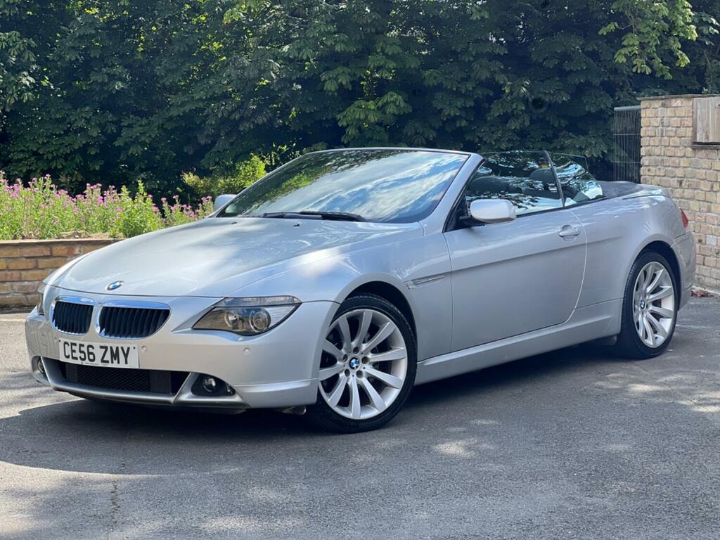 Used 2006 BMW 6 Series CE56ZMY Convertible 3.0 630i Sport Convertible ...