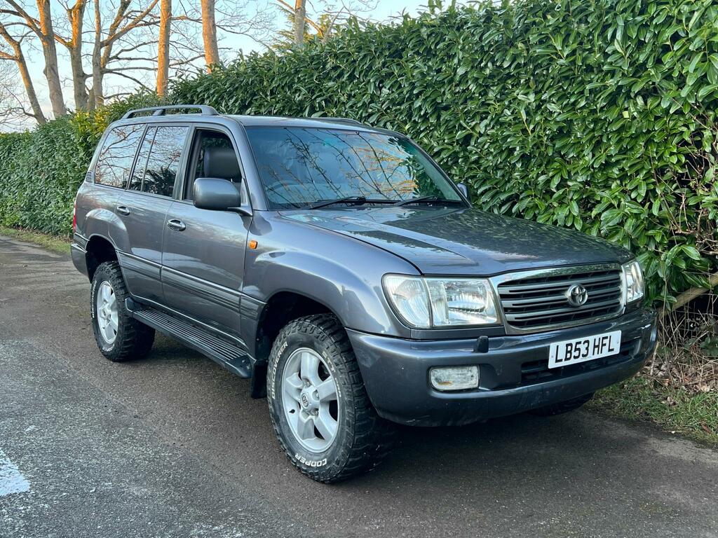 Used Toyota Land Cruiser Amazon on Finance from £50 per month no deposit