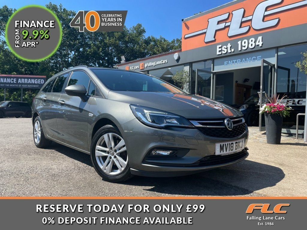 Used 2018 Vauxhall Astra MV18BKJ 1L Design 5dr on Finance in Yiewsley £ ...