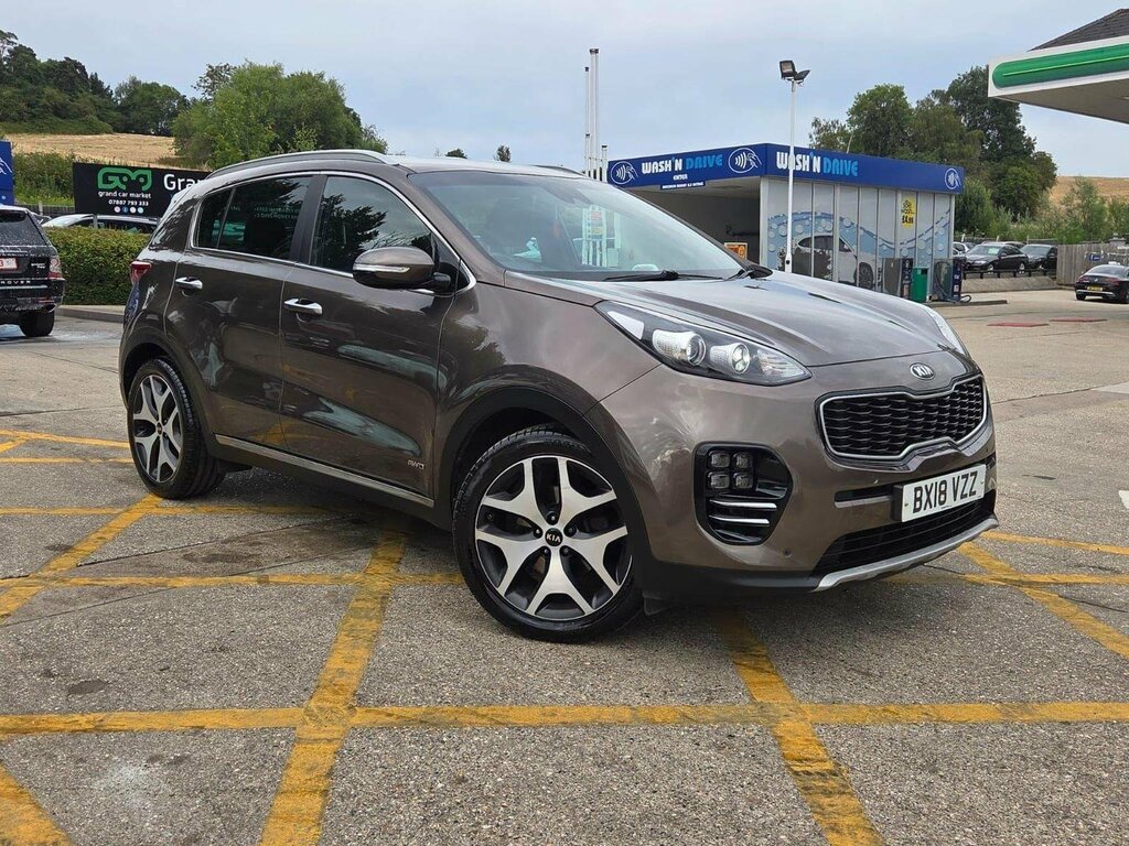 Used 2018 Kia Sportage BX18VZZ SUV 1.6 T-GDi GT-Line DCT AWD Euro 6 5dr (2018/18) on Finance in ...